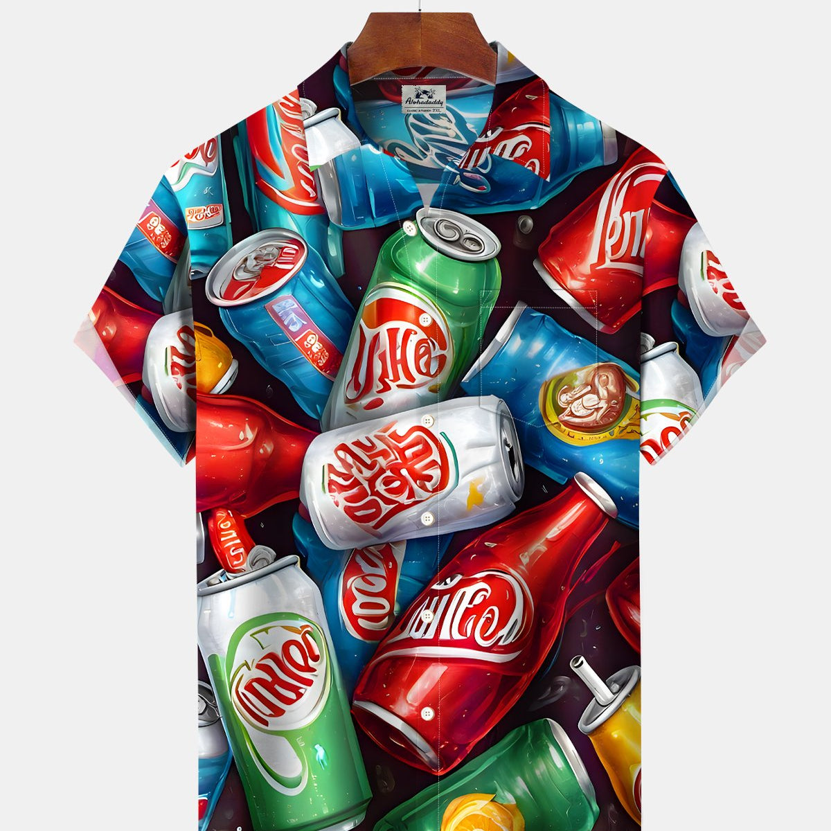 Red Vintage Series Cartoon Pockets Shirts - Alohadaddy – AlohaDaddy