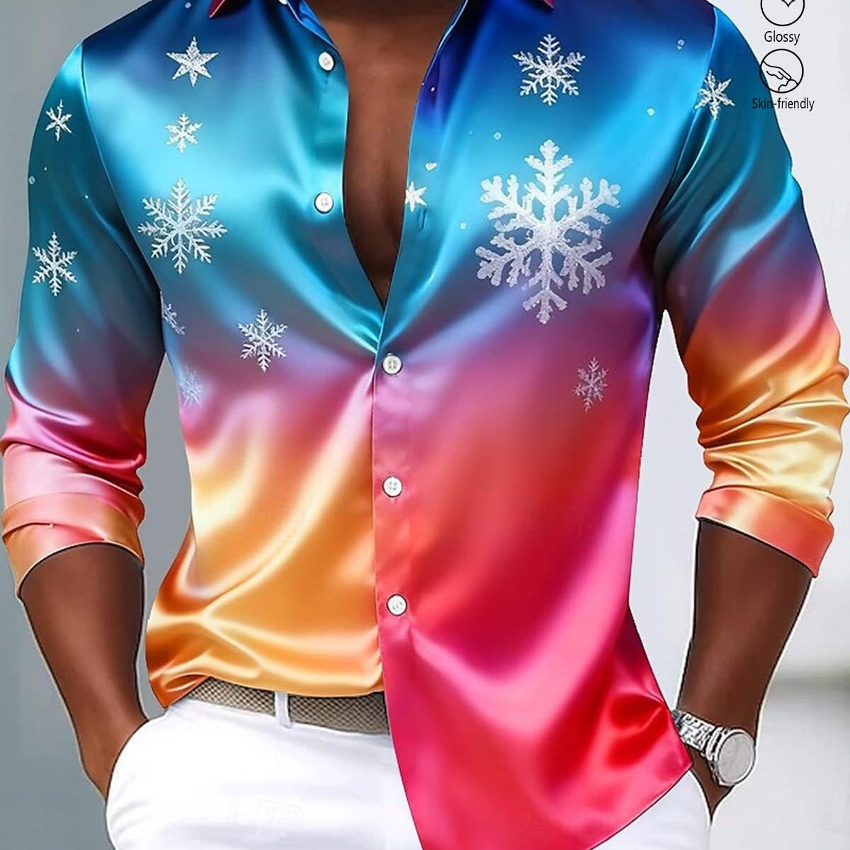 Blue Holiday Series Christmas Shirts - Alohadaddy – AlohaDaddy