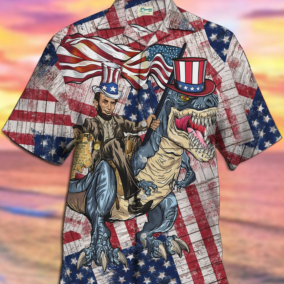 Multicolor National Flag Pockets Vintage Series Shirts - Alohadaddy ...